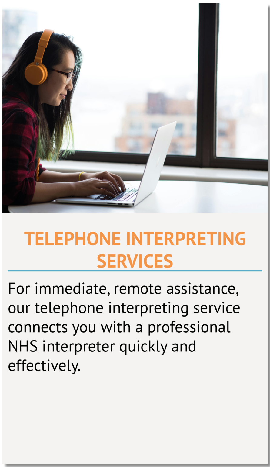 NHS INTERPRETER SERVICES FOR INCLUSIVE HEALTHCARE